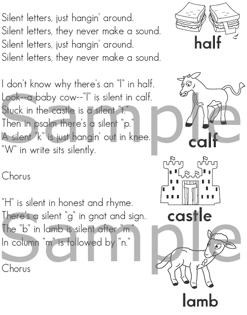 Silent Letters: Lyrics & Sound Clip